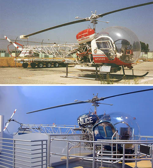 JBOT Decals - Los Angeles Fire and Police - BELL 47-G