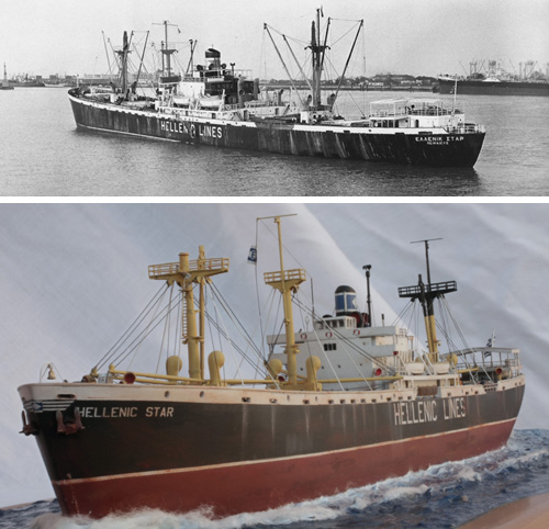 JBOT Decals - HELLENIC LINES (Greek Liberty Ships)