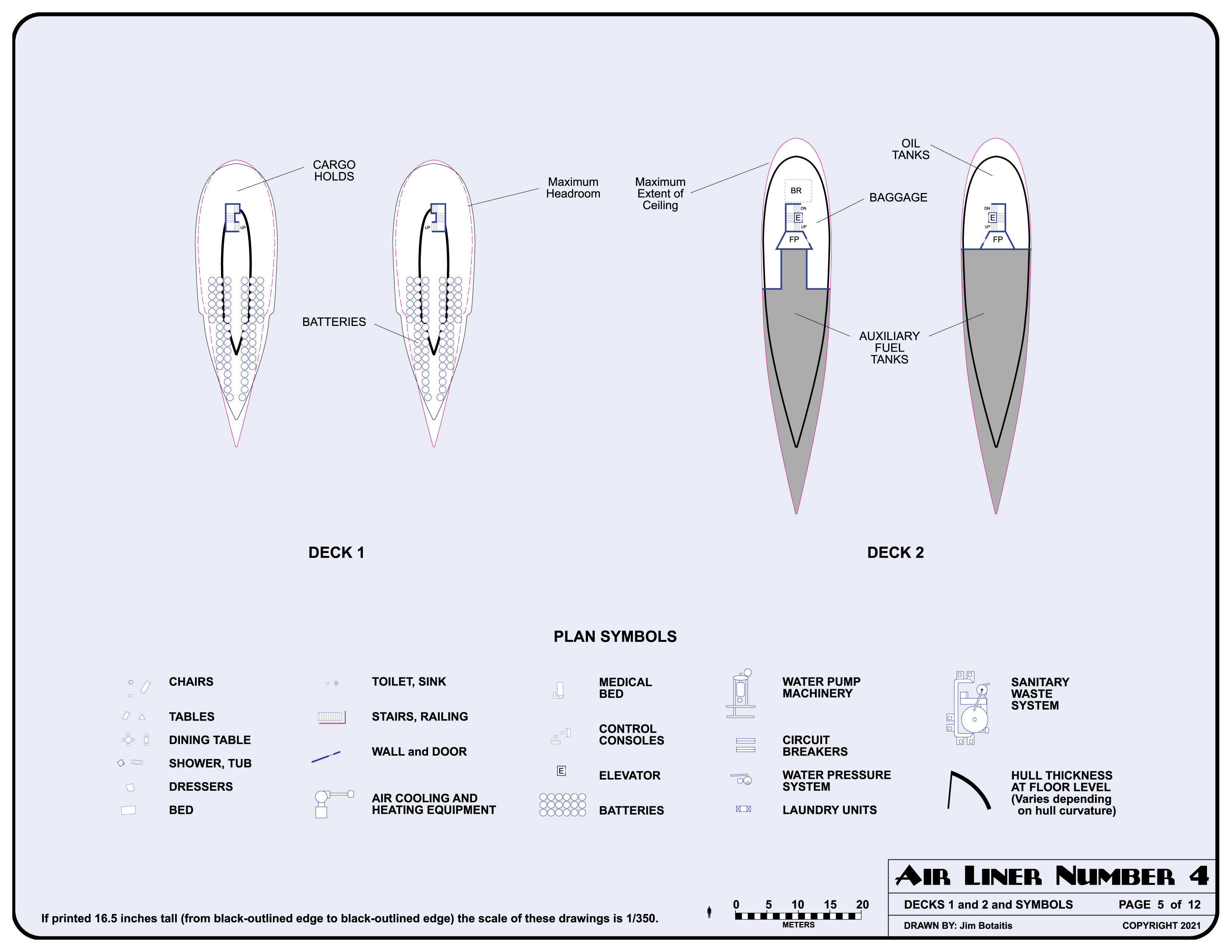 JBOT Decals - AIR LINER NUMBER 4