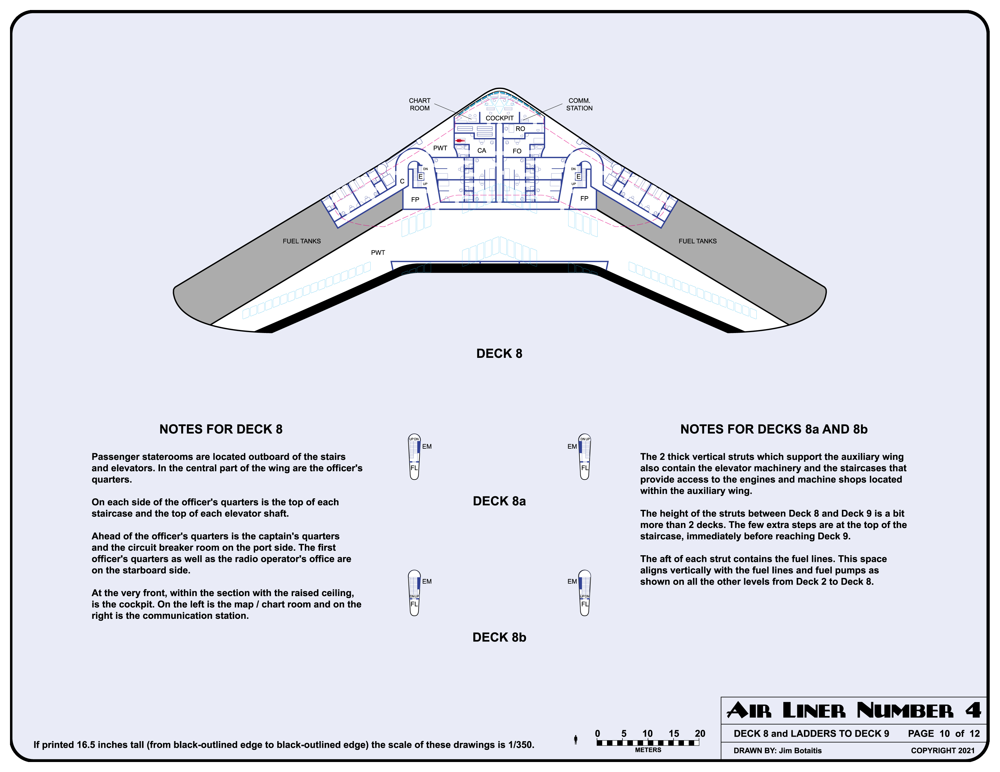 JBOT Decals - AIR LINER NUMBER 4