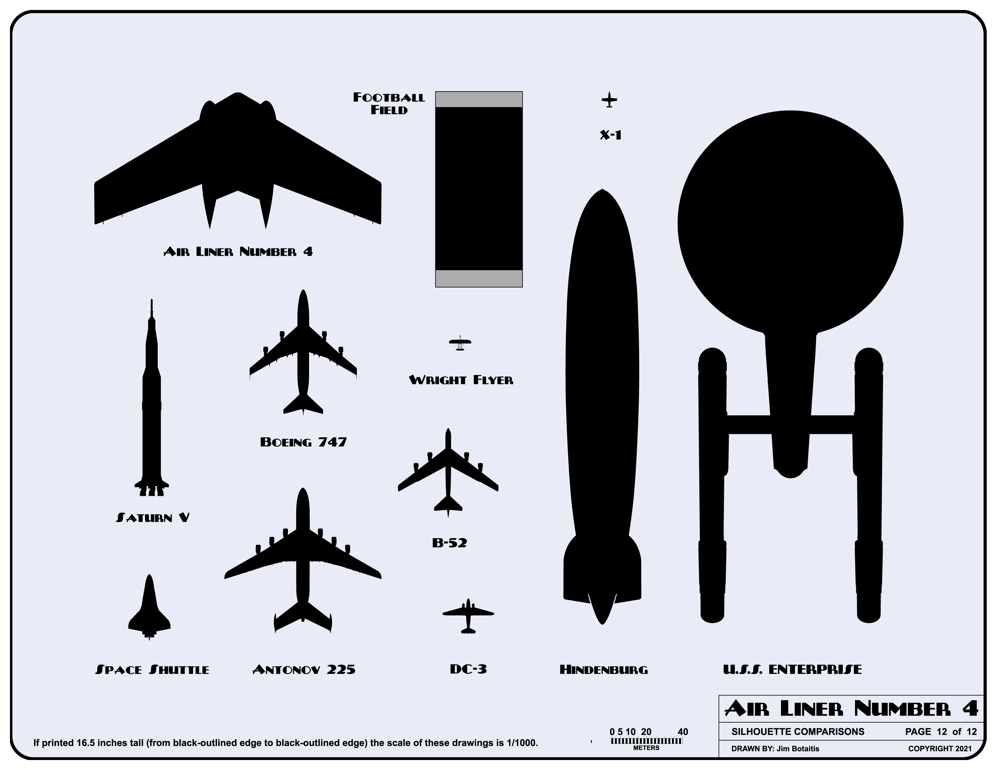 JBOT Decals - AIR LINER NUMBER 4