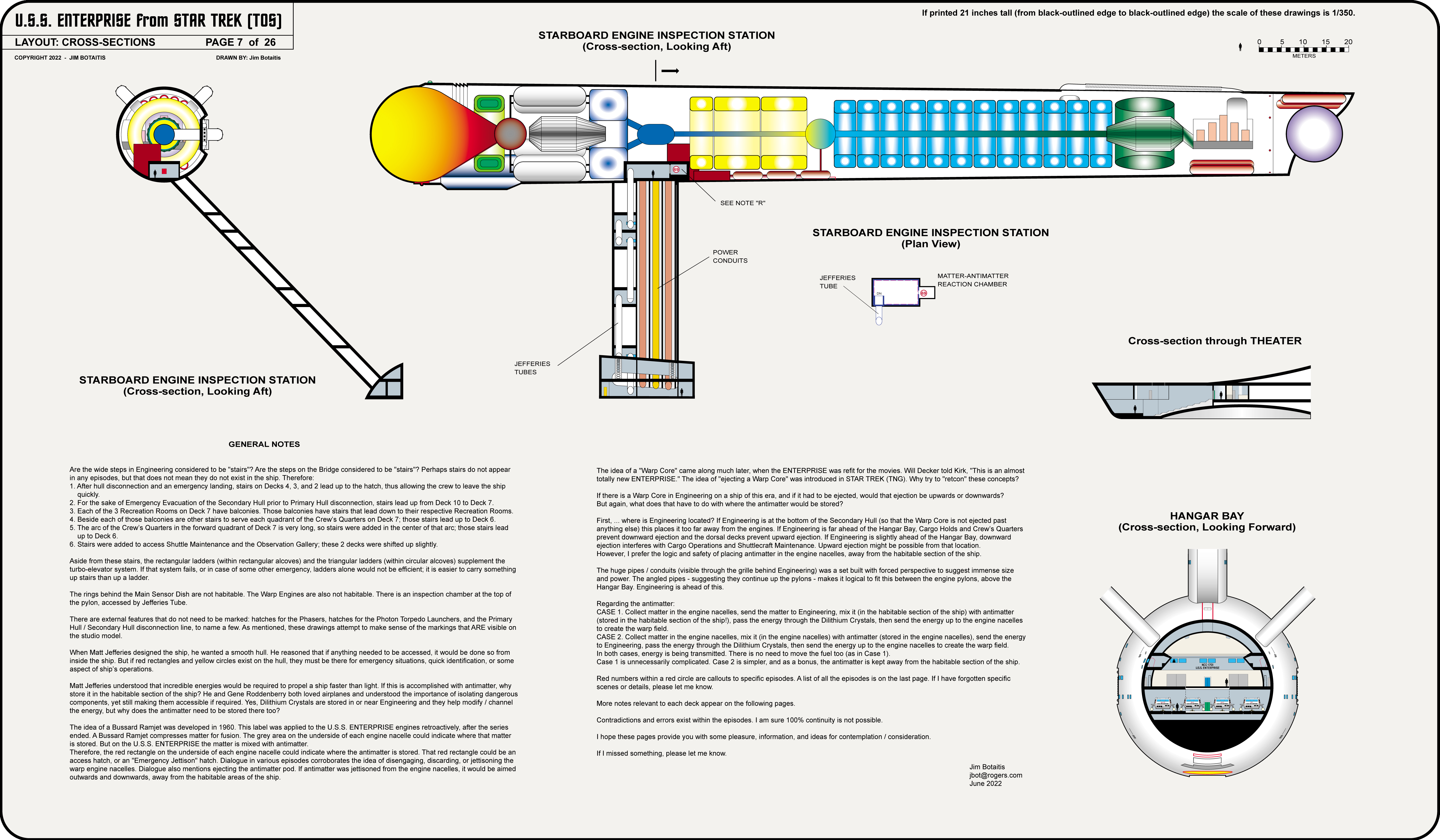 JBOT Decals - 1341' Heavy Cruiser (Star Trek - TOS)