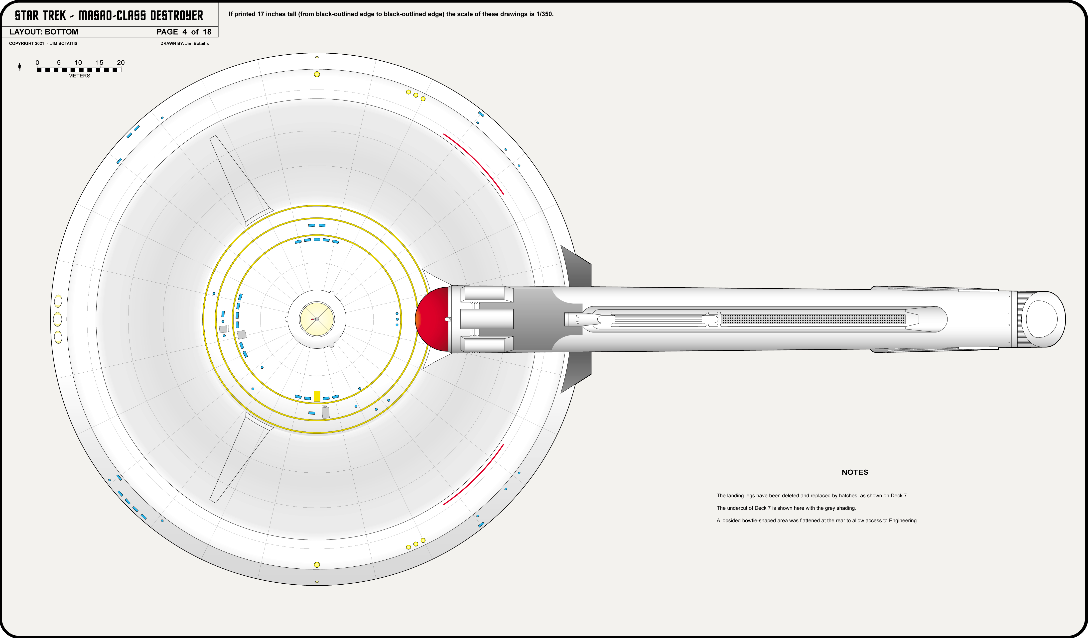 JBOT Decals - Masao Destroyer (Star Trek - TOS)